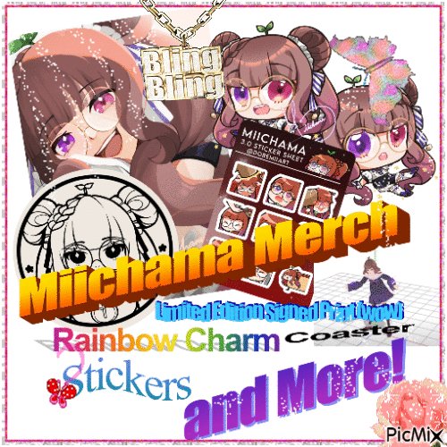 miichama 🌱 どれみい @ rest on Twitter: "【 🌱 MERCH! 】 Miichama 3.0 and 4.0 merch are also available ...