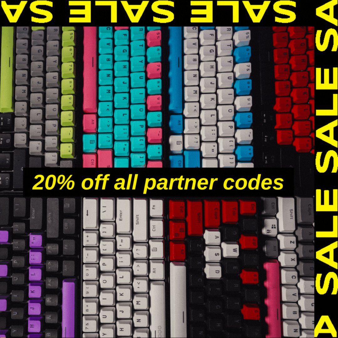Alt Customs on Twitter: "All partner codes are boosted to 20% off through tomorrow! https://t.co ...