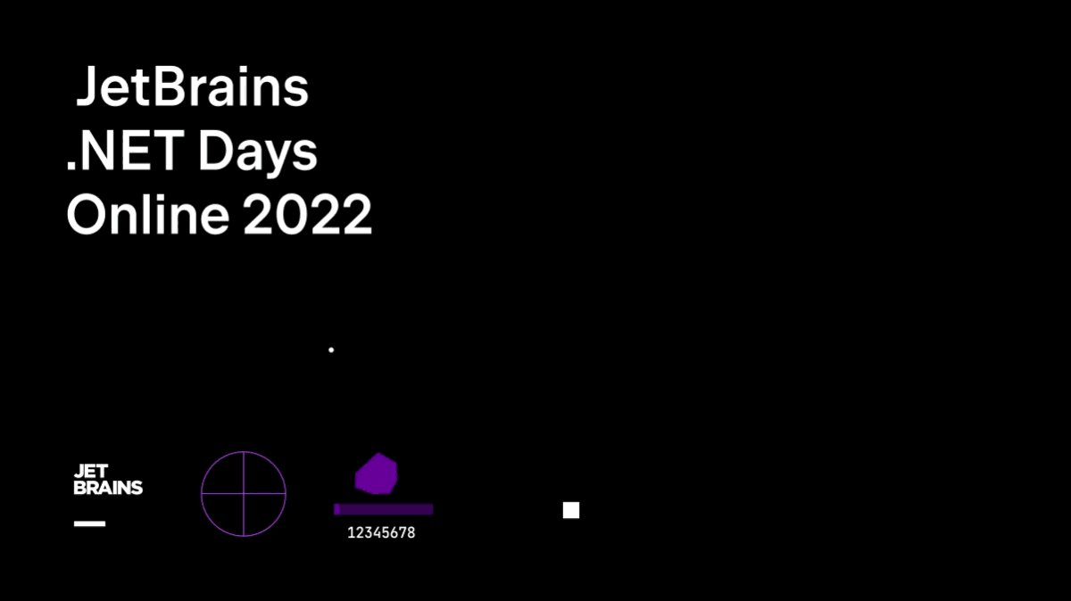 JetBrains on Twitter: "Tomorrow, we kick off JetBrains .NET Days Online 2022 🔥 16 community ...