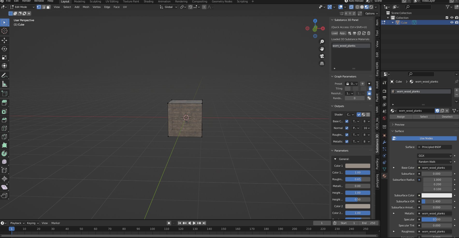 CGbox（旧Vtuberの解剖学） on Twitter: "BlenderTips！ テクスチャが付いているオブジェクトで押し出し等をするとテクスチャが伸びます。 このときは右上の ...