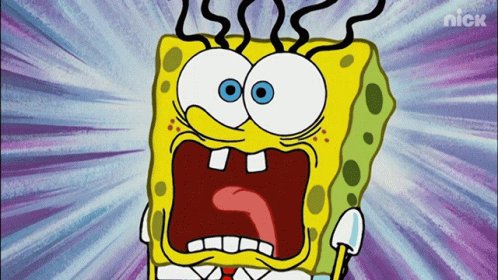 Scared Face Spongebob