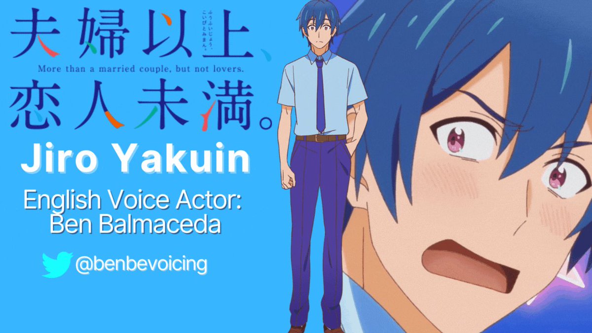 Christian (Half IA) on Twitter: "RT @benbevoicing: I'm voicing Jiro Yakuin in the English dub of ...