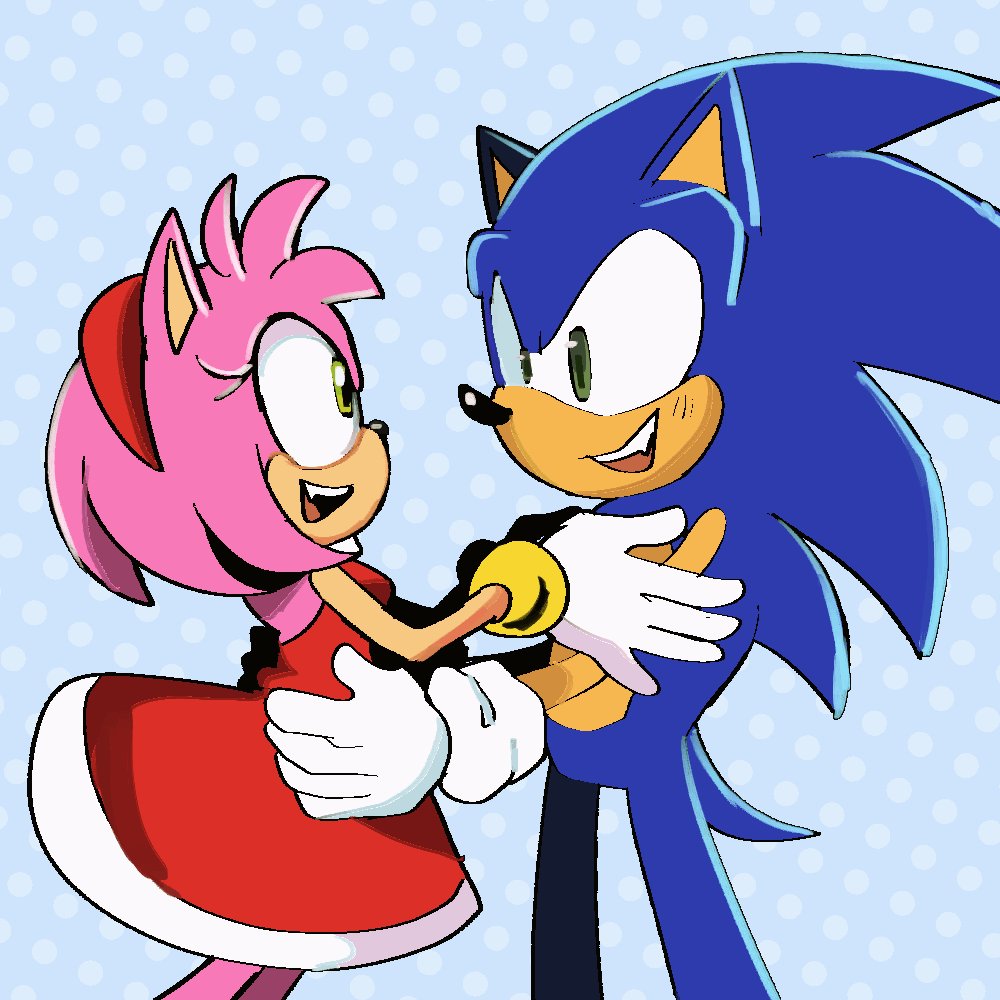 Toonsite On Twitter Rt Albatoon1212 Sonamy Canon Nice π Sonamy Sonicfrontiers