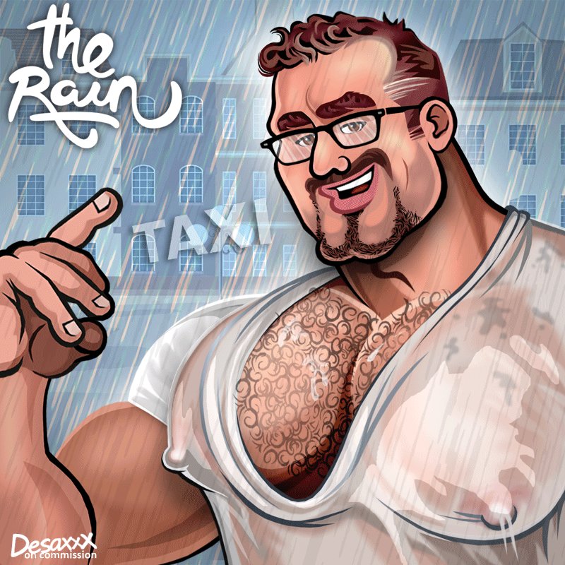 DESAXXX on Twitter: "Connor in The Rain! 01 of 07 animated panels Come and follow the ...