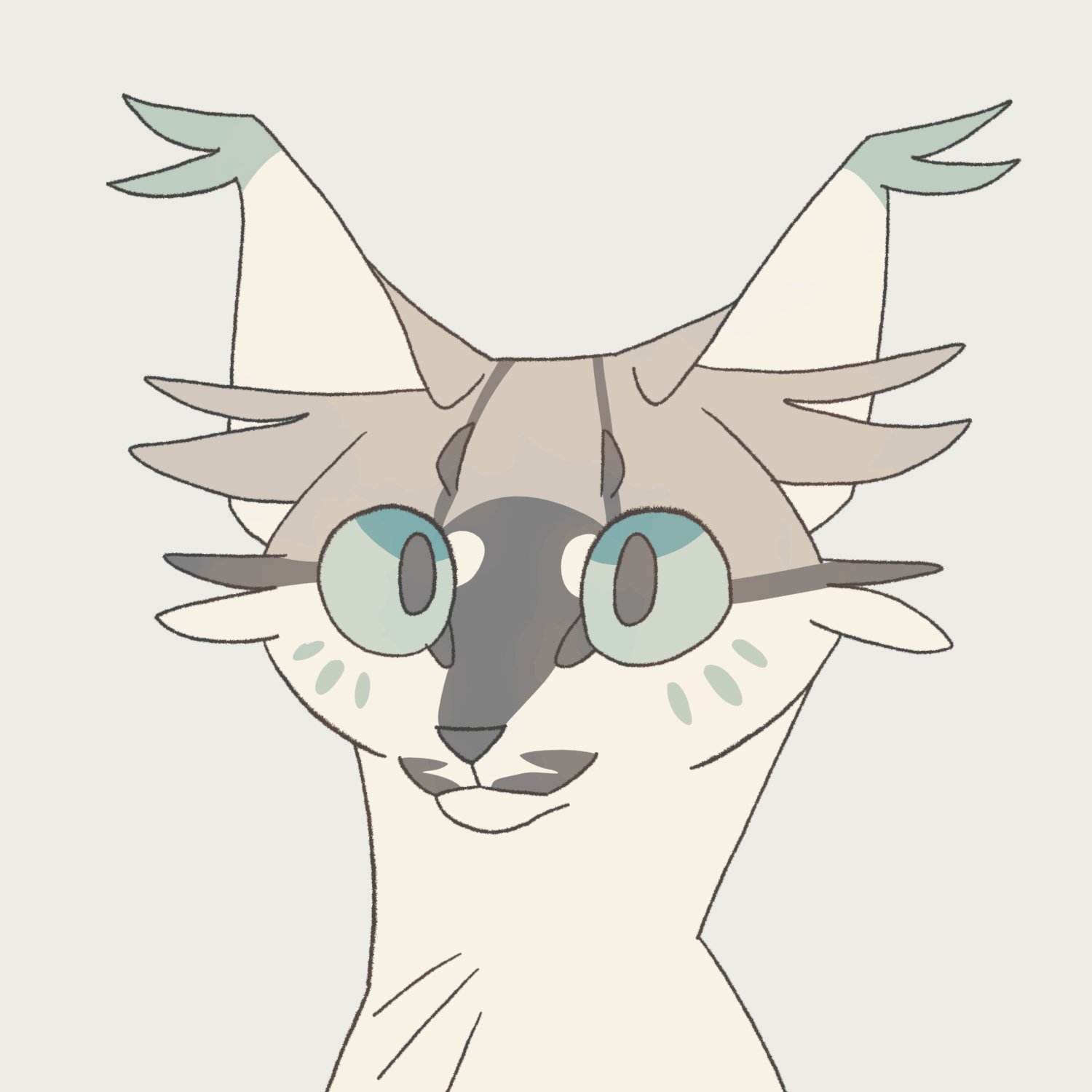 Warrior Cat Finchwing Line Art