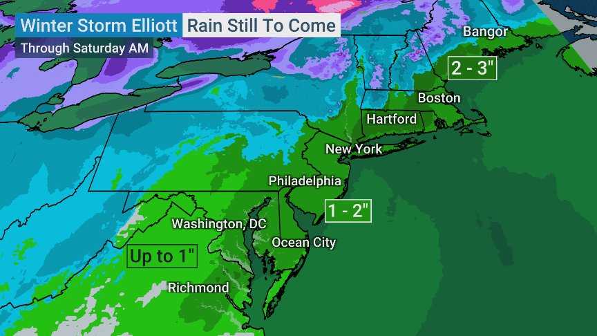 We're keeping an eye on the rain and snow that Winter Storm #Elliott is ...