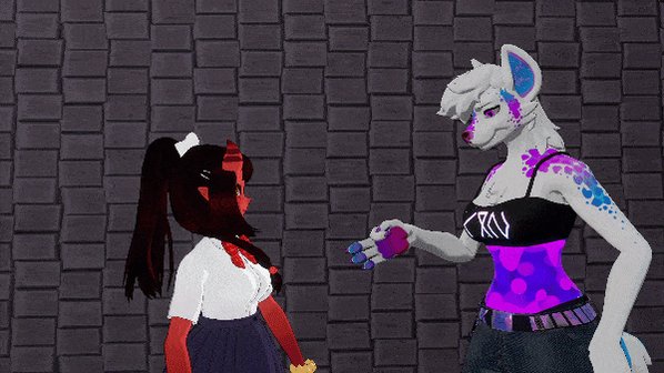 LynTheYeen 🔞 on Twitter: "Basically ready for release :o Fiddle Cube prefab for #vrchat the ...