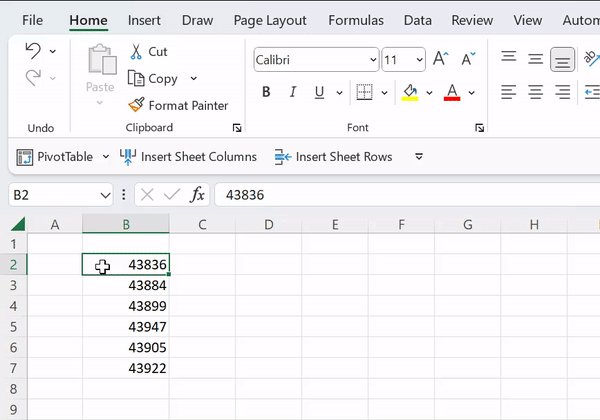 Excel Dictionary ☕️ on Twitter: "3. CTRL SHIFT # Efficiently format date values in Excel with ...