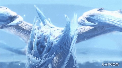 Monster Hunter on Twitter: "Velkhana grants all who approach a frosty reception in Monster ...