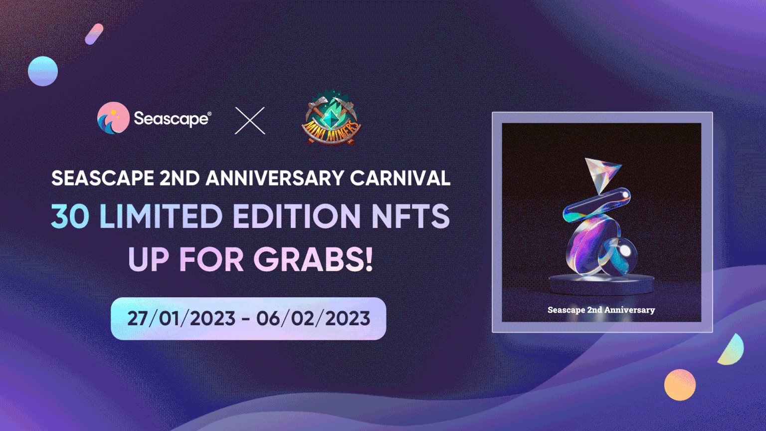 Seascape Network on Twitter: "⛏️For the 2nd day of our 2nd Anniversary Carnival we are joined by ...