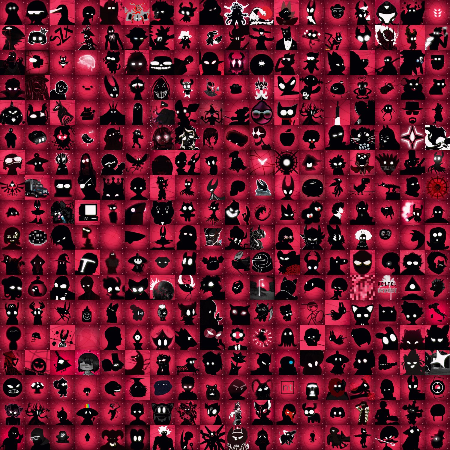 mossbag on Twitter: "The final grid put togethet by @shalun07 with 324 profiles! And there's ...