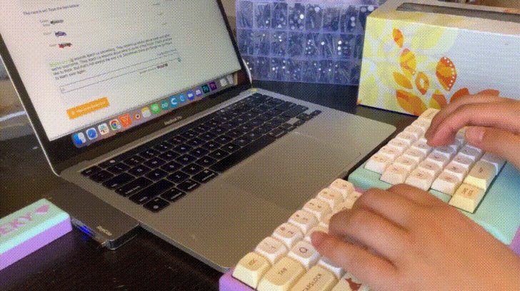 Arduino on Twitter: "Taliyah Huang's Mouseky is a split keyboard that also functions as a mouse ...