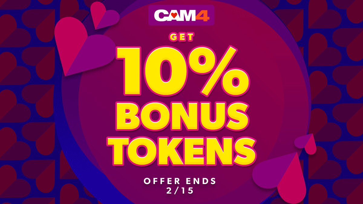 🤩 TOKEN PROMO! Purchase a token package TODAY and get 10% bonus tokens ...