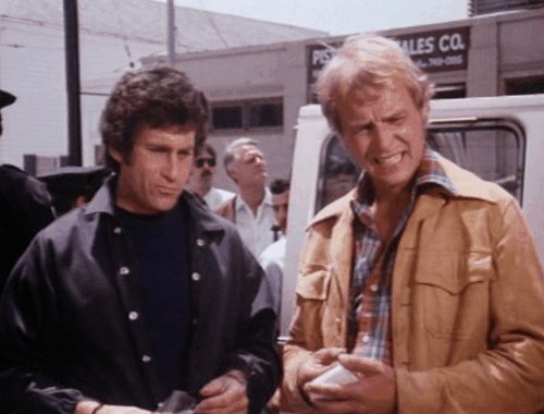 Paul Michael Glaser as Detective David Michael Starsky and David Soul ...