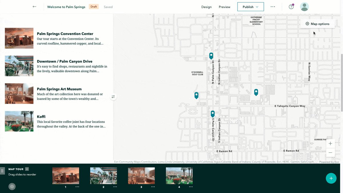 ArcGIS StoryMaps on Twitter: "#TuesdayTip 📝 B.Y.O.B(asemap) Choose from 15 initial maps in the ...