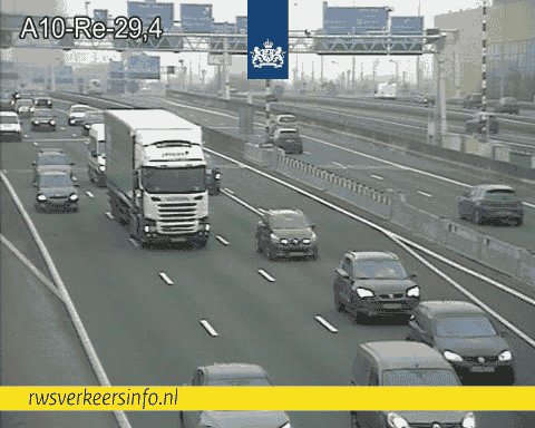 Rijkswaterstaat Verkeersinformatie on Twitter: "Je hebt drie rijstroken minder op de #A10 knp ...