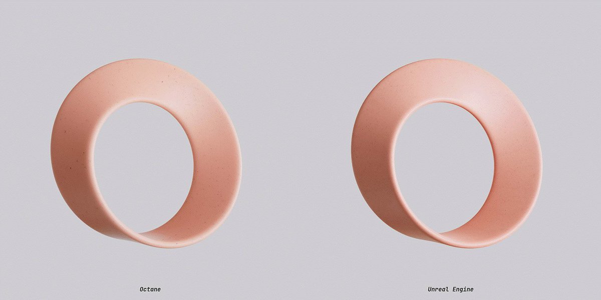 someform Studio on Twitter: "Left: Octane. Right: UE5 Pathtracer. ️@UnrealEngine"