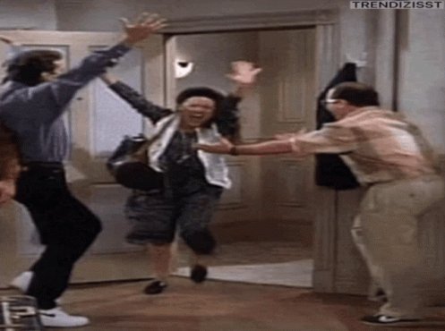 Seinfeld Happy Dance Gif