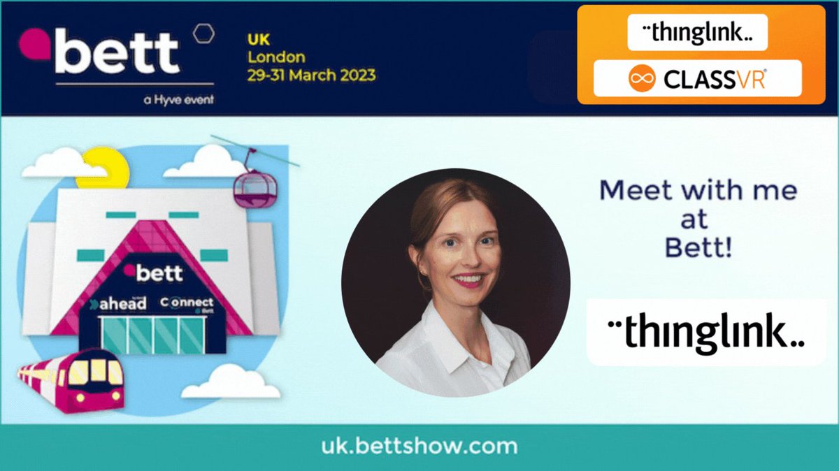 ThingLink Education on Twitter: "RT @ClassVR: Our brilliant partners @ThingLink_EDU will be on ...