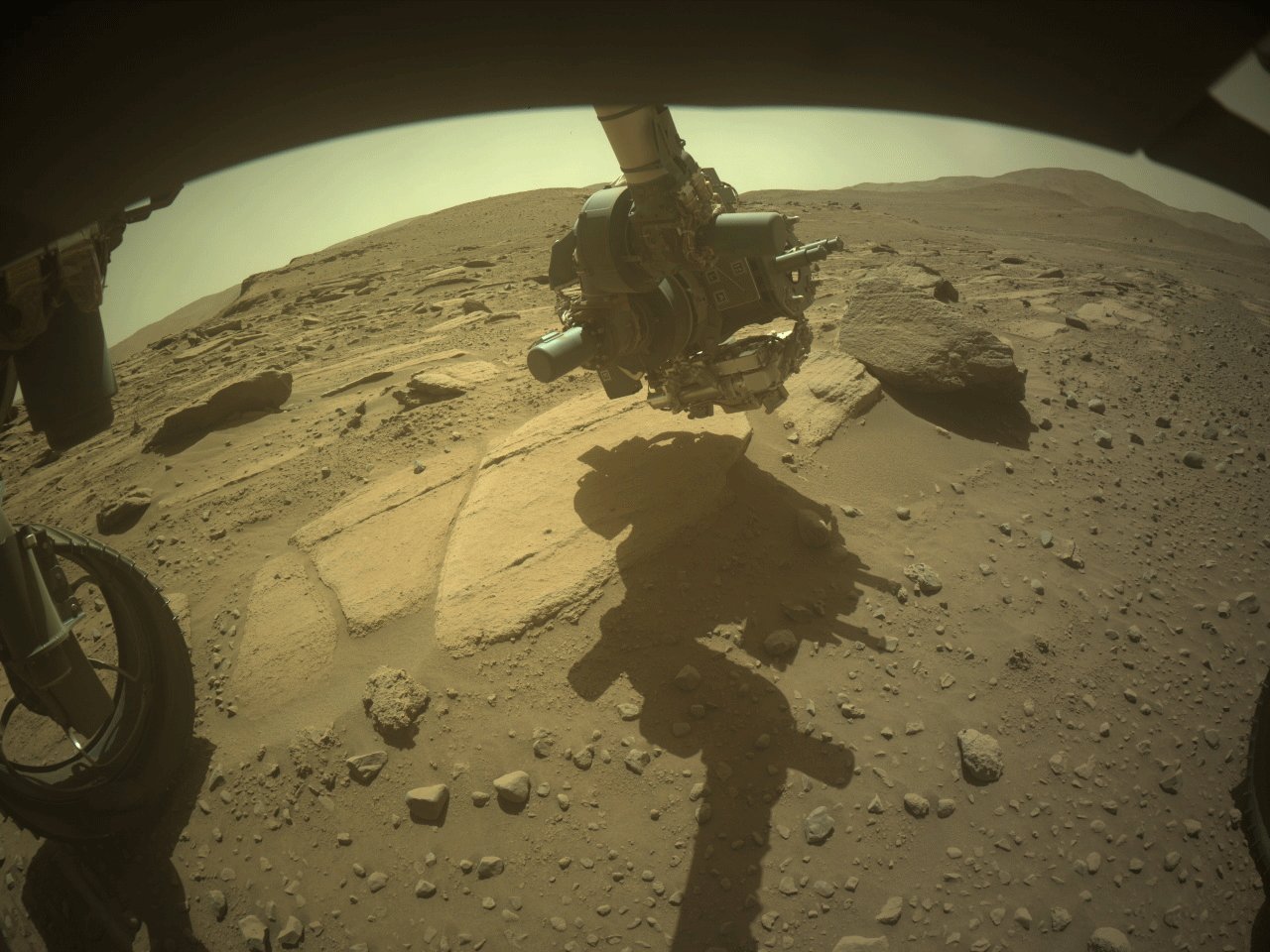 Shadow Finds On Mars Nasa