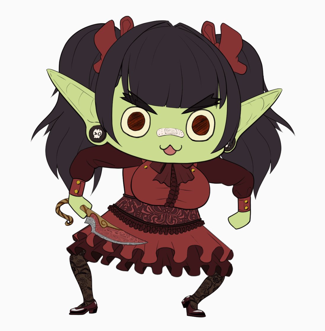 Phoebe Bane🔪| Goblin VTuber(Debut TBA) on Twitter: "@ENuwisha @Dice_Bard Get 'em! https://t.co ...