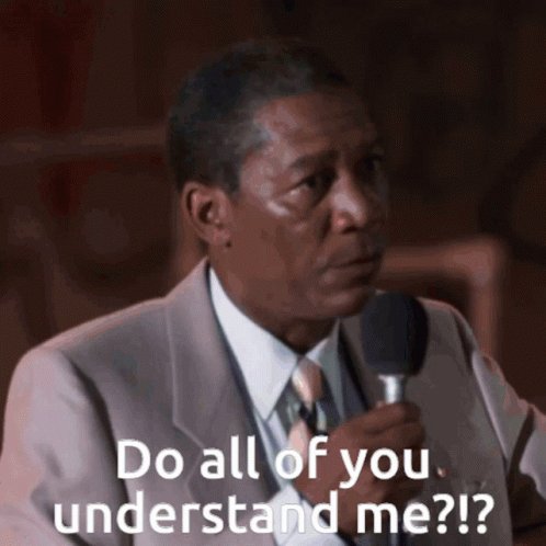 You Understand Me Gif