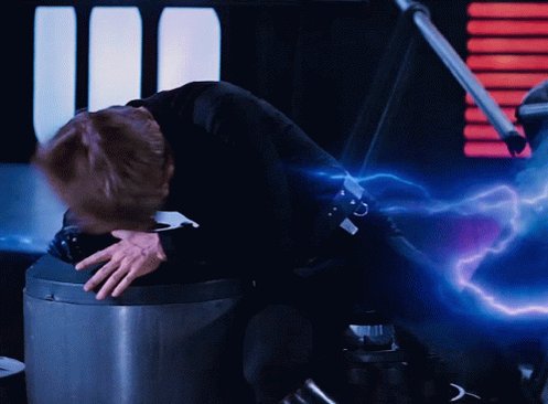 Darth Sidious Lightning Gif