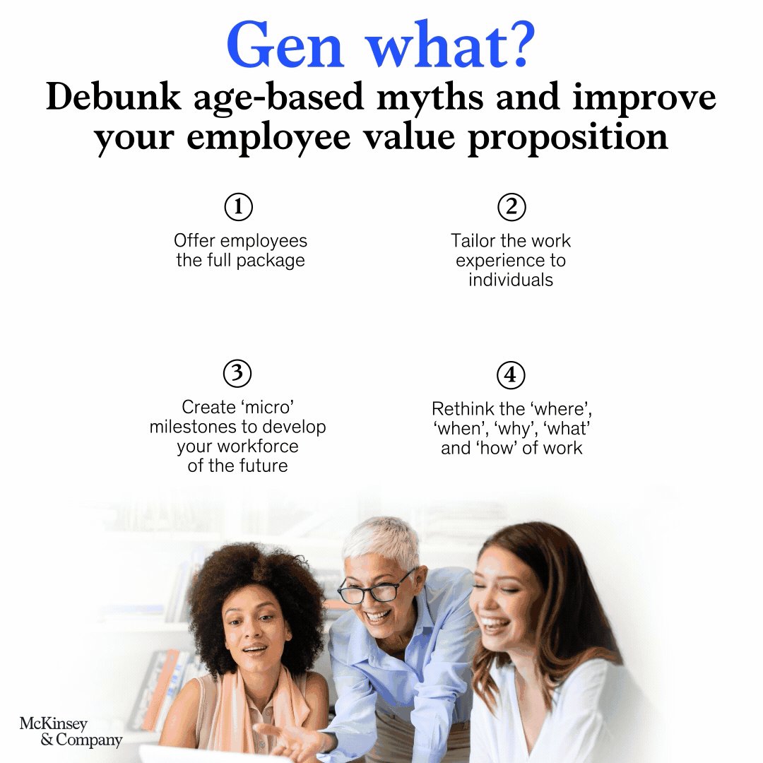 McKinsey & Company on Twitter: "For all of the talk about generational differences in what ...