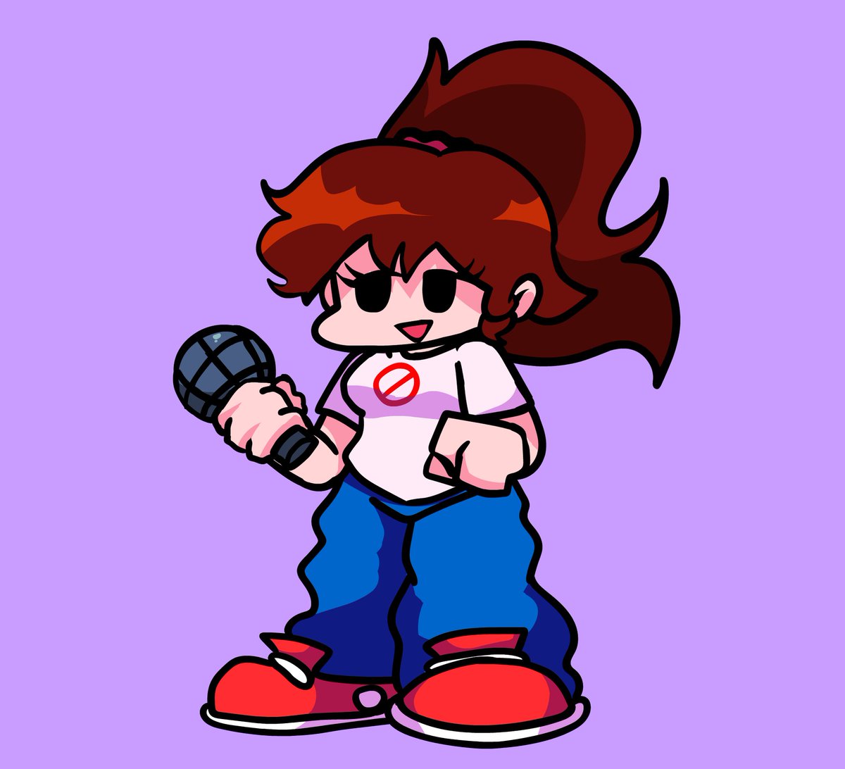 probably not a catgirl || comms open on Twitter: "fnf fans when i show them its not that hard to ...