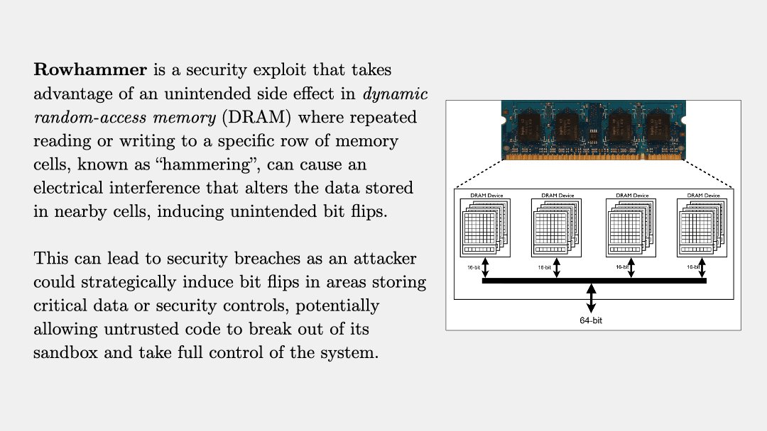 Fermat's Library on Twitter: "The Rowhammer vulnerability"