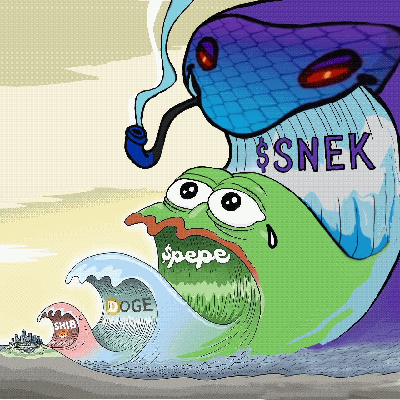 Snek 🐍 on Twitter: "New to $SNEK 🐍? Wallet - @NamiWallet Dex - @MinswapDEX Need more help with ...