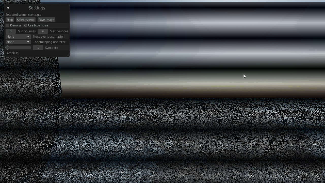 Pema99 on Twitter: "So I was experimenting with a kind of variable rate shading in my toy path ...