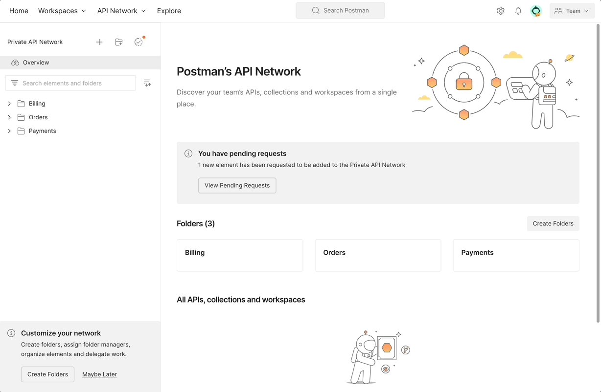 Postman Japan on Twitter: "1. APIの整理・管理の分散化により公開APIの品質を向上 プライベートAPIネットワークでは、組織のどのAPIを誰が利用できるように ...