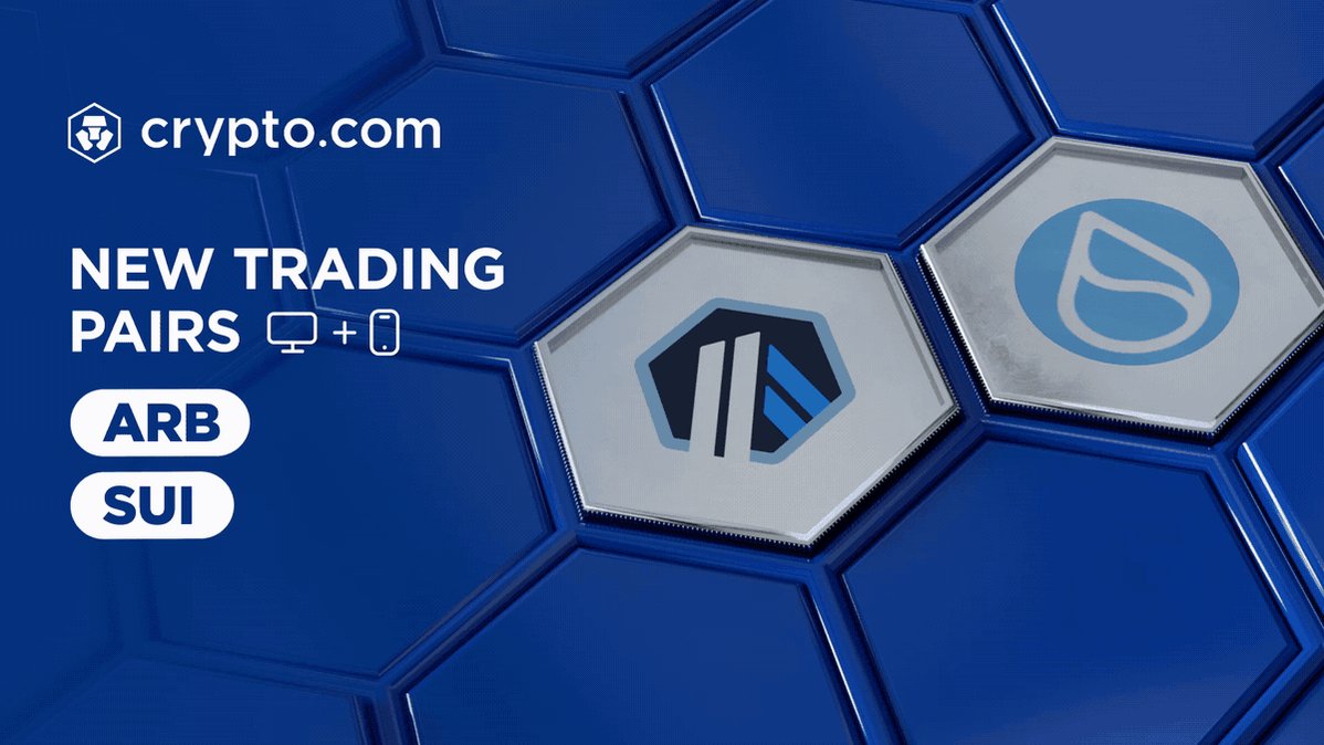 Crypto.com on Twitter: "New #ARB, #SUI, #PEPE and #BLUR trading pairs are now available in the ...