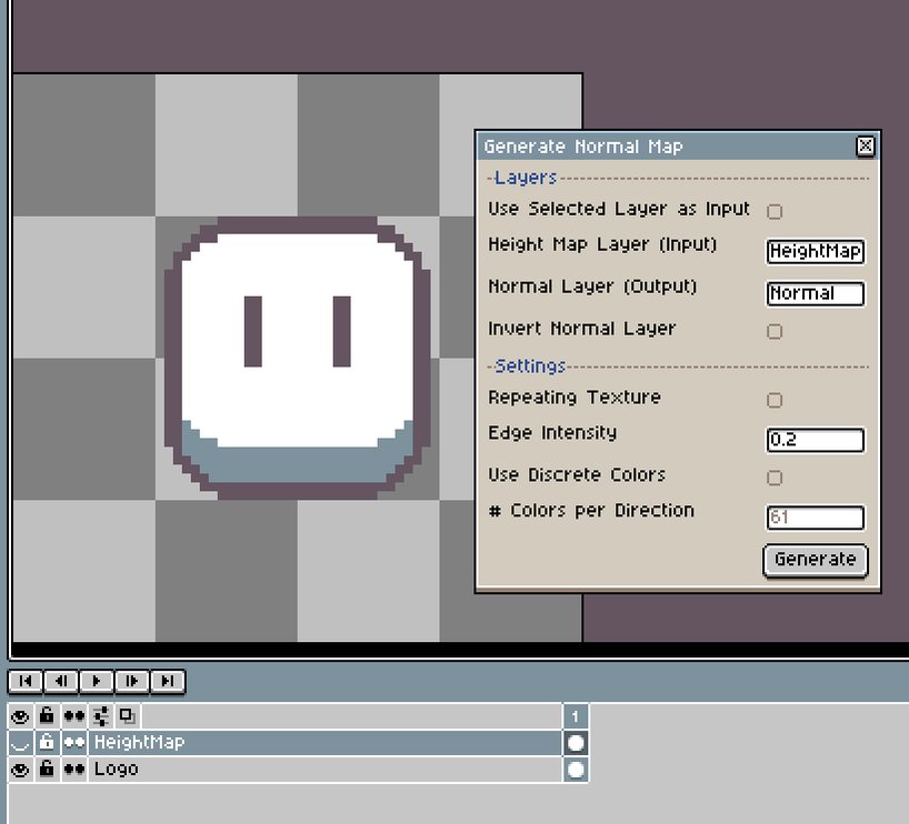 Mooosik on Twitter: "Today I'm releasing my Normal Toolkit extension for @aseprite 🥳 It provides ...