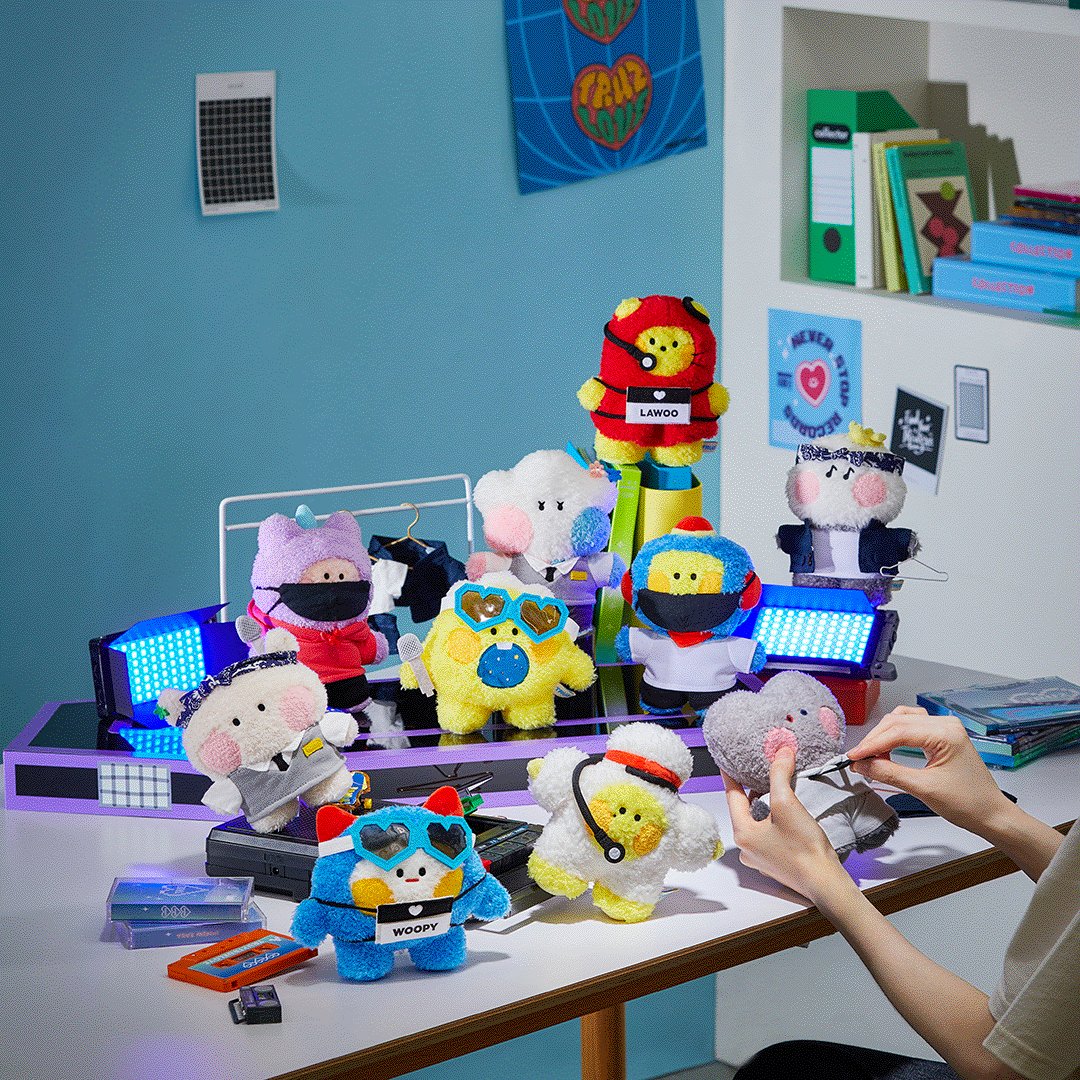 LINE FRIENDS STORE on Twitter: "TRUZ minini Costume Plush & Idol Closet Grab your front row seat ...