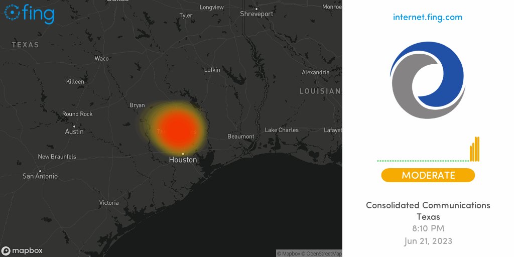 Fing Internet Alert on Twitter: "🚧 Moderate Internet #outage ongoing: # ...