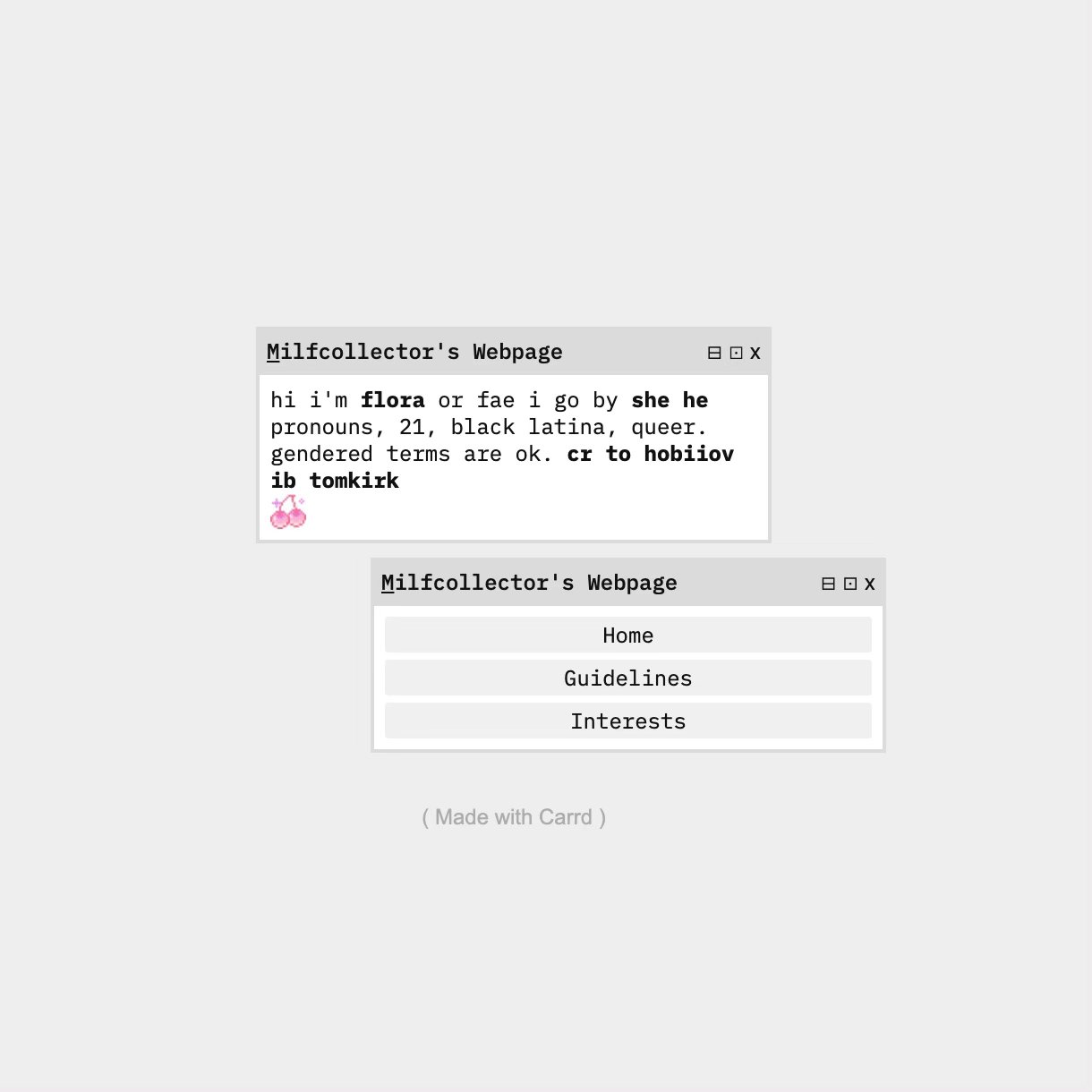 carrd tutorials ₊˚⊹ ˖ on Twitter: "webpage carrd tutorial! https://t.co/sSBt7NBUnq" / Twitter