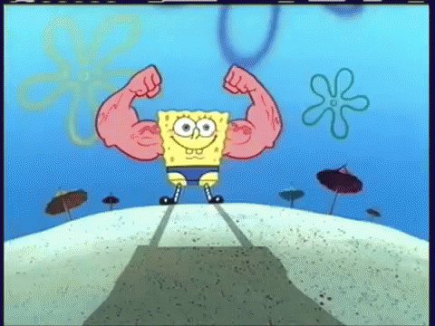 Spongebob Blow Up Muscles