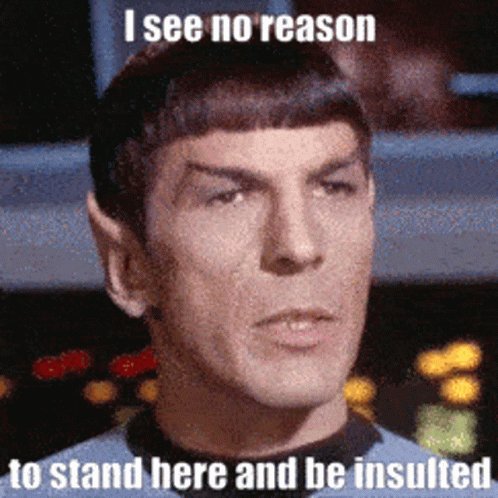 Star Trek Funny Spock