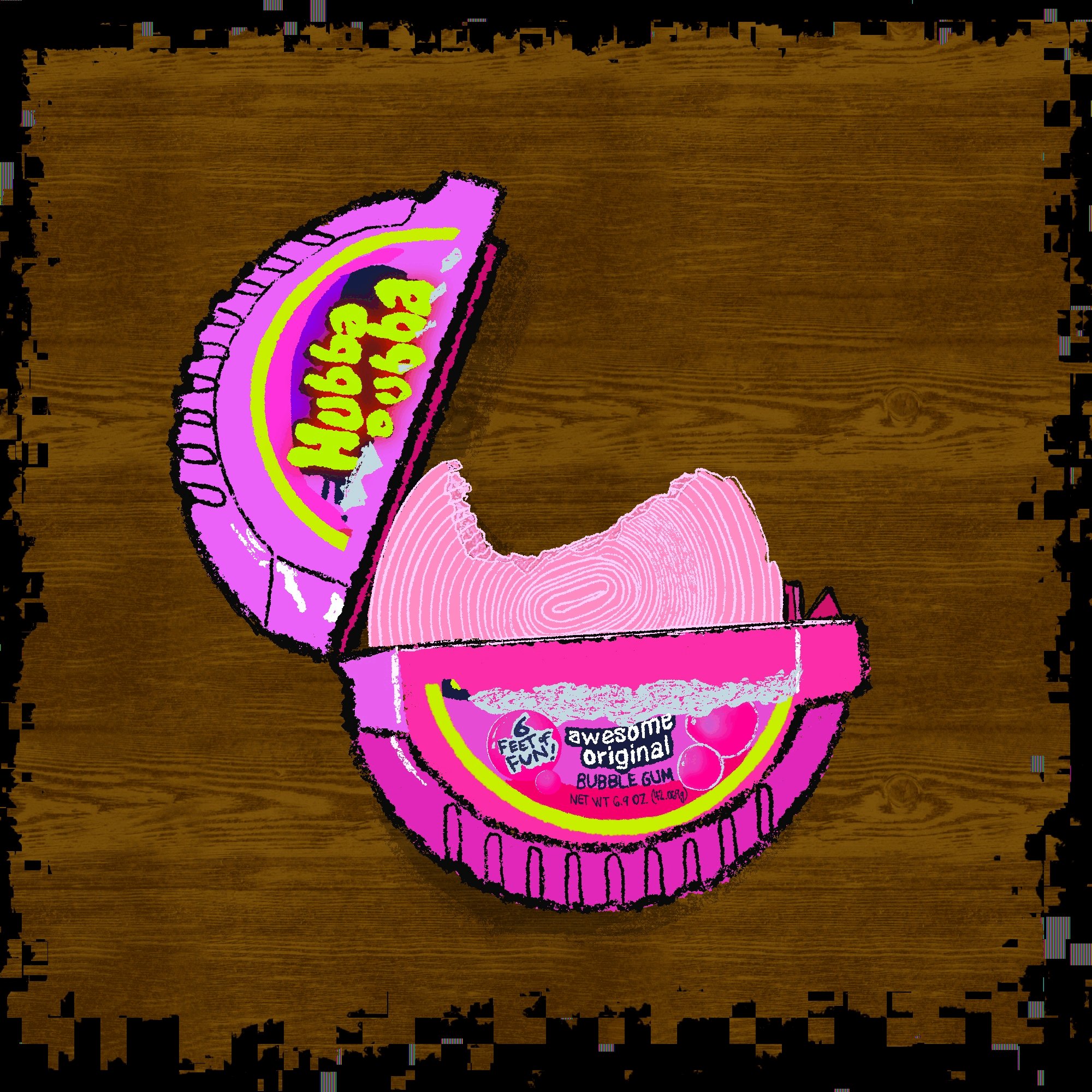 Hubba Bubba Bubble Tape Eaten Wrong